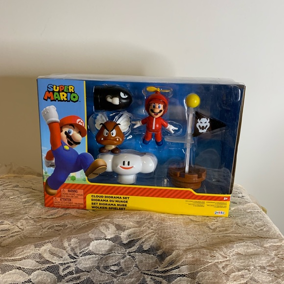 Nintendo | Toys | 22 Super Mario Cloud Diorama Set | Poshmark